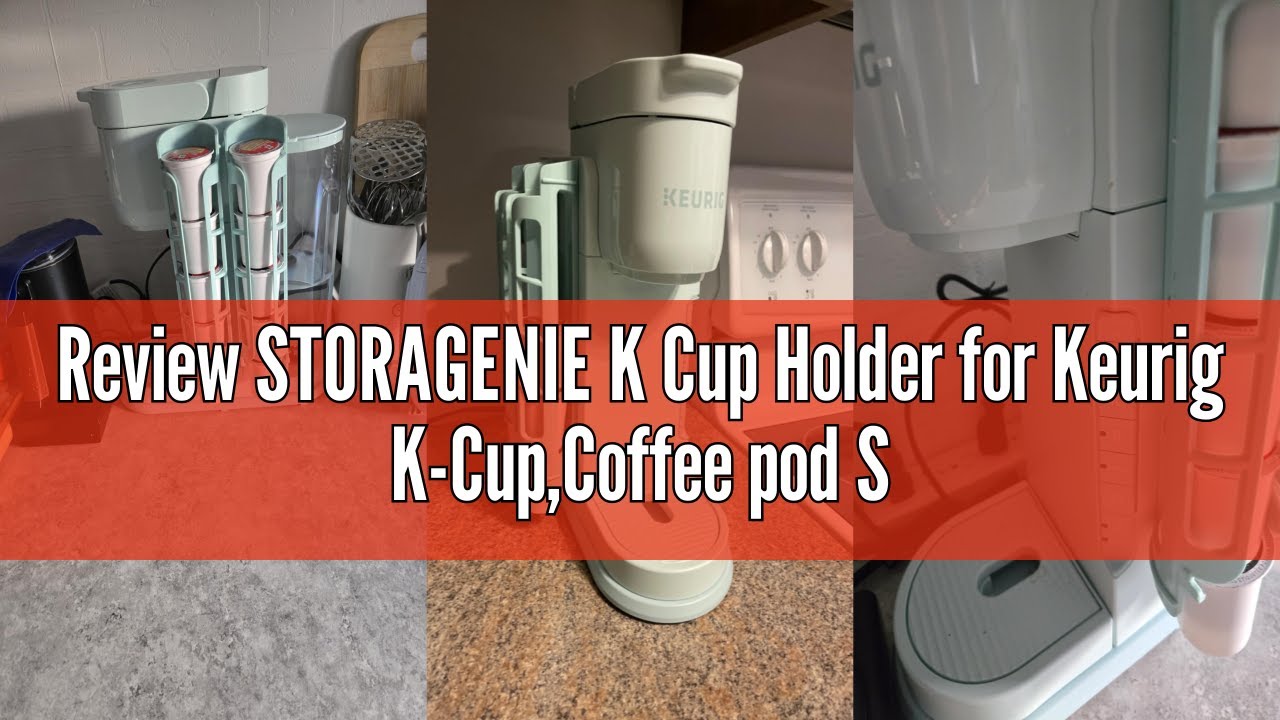 Review STORAGENIE K Cup Holder for Keurig K-Cup,Coffee pod Storage ...