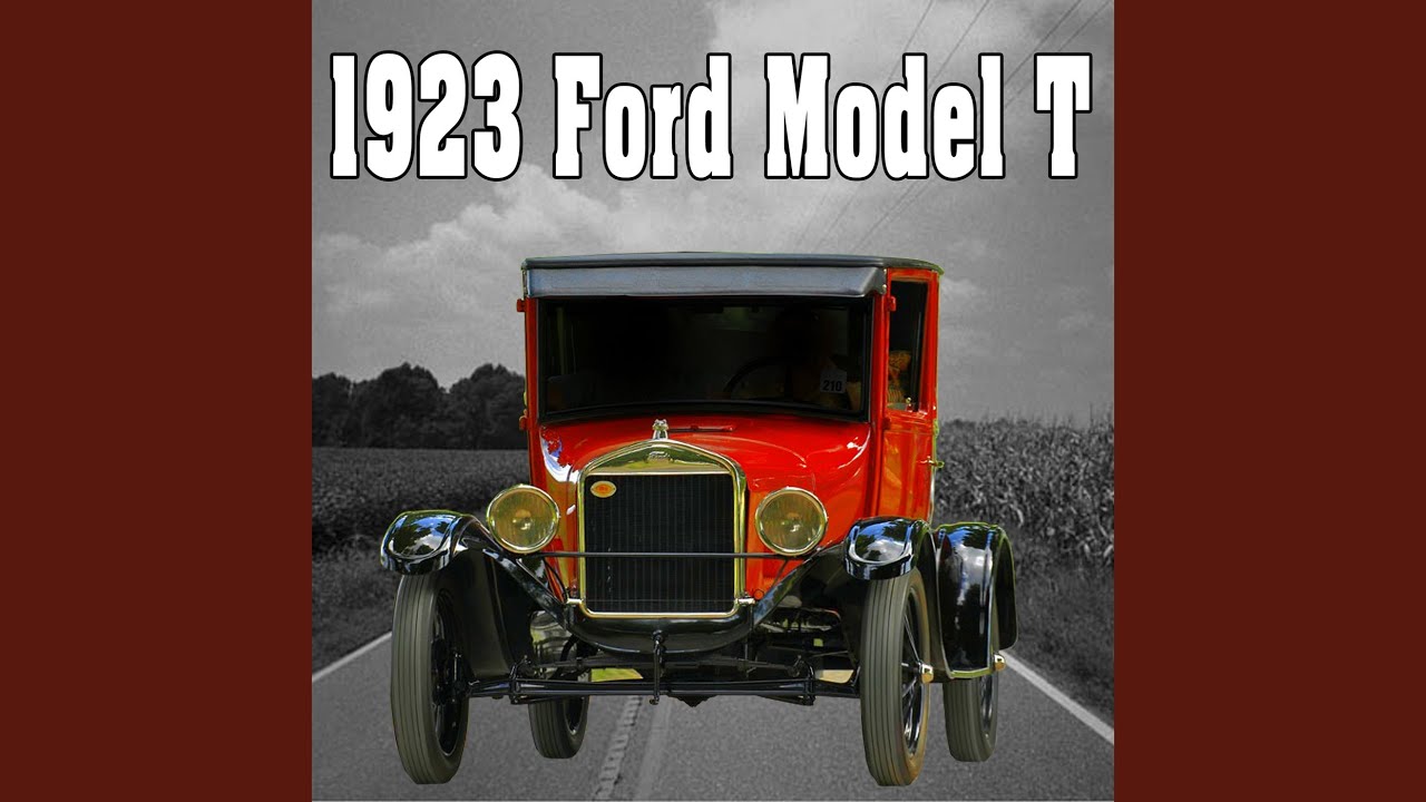 1923 Ford Model T: Crank Starts, Idles & Shuts off, Recorded from Front ...