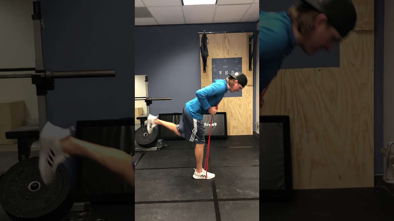 Single Leg Banded RDL - YouTube