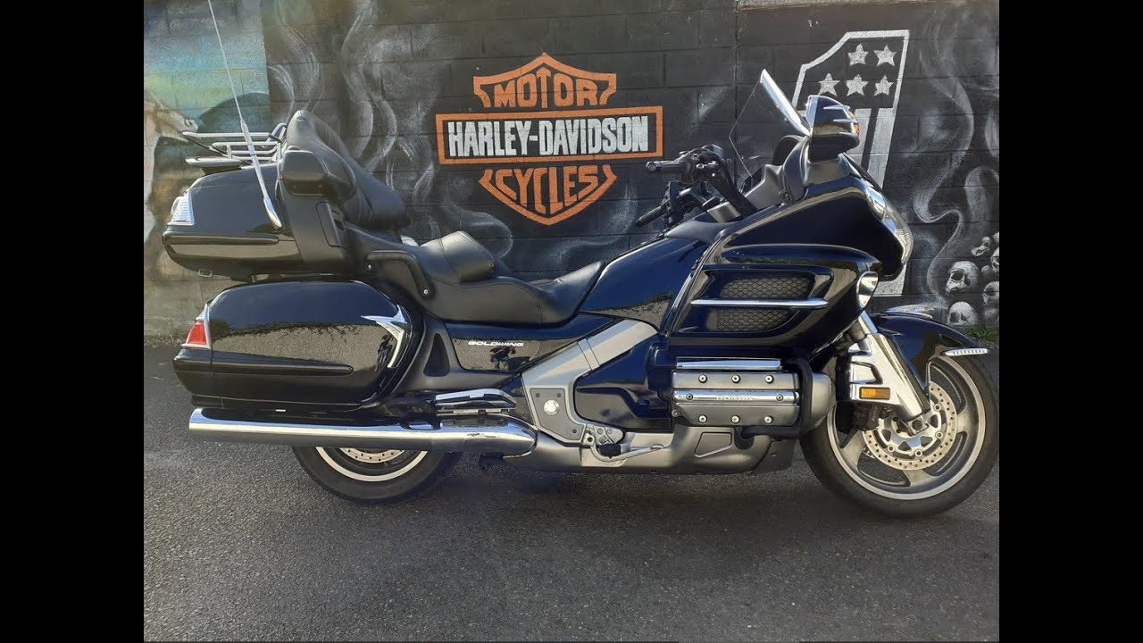 2009 Black Honda Goldwing GL1800 - YouTube