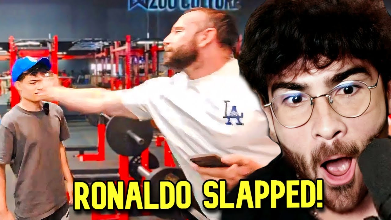 Stable Ronaldo Gets SLAPPED By Bradley Martyn | Hasanabi reacts - YouTube