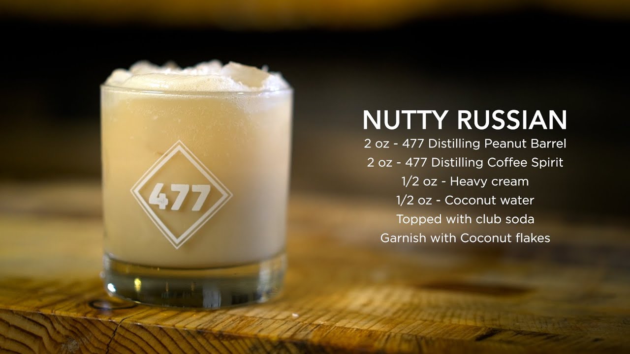 477 Distilling Cocktail School | Nutty Russian - YouTube