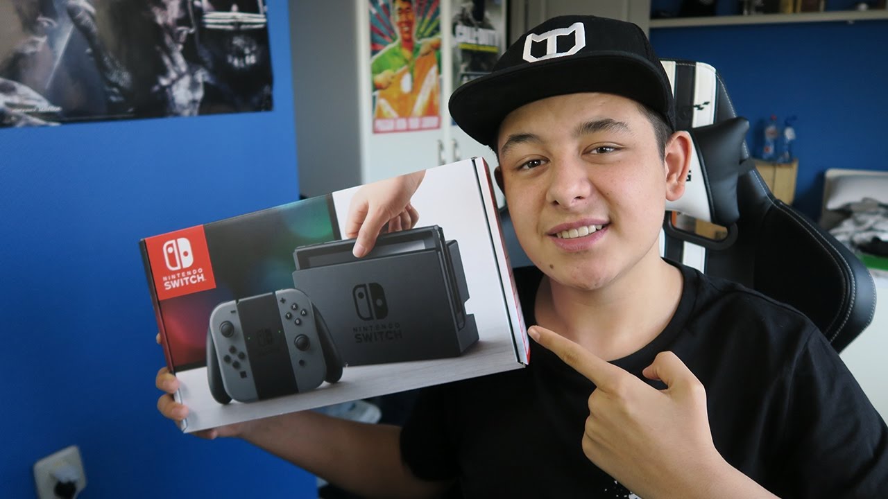 NINTENDO SWITCH UNBOXING + SETUP! - YouTube
