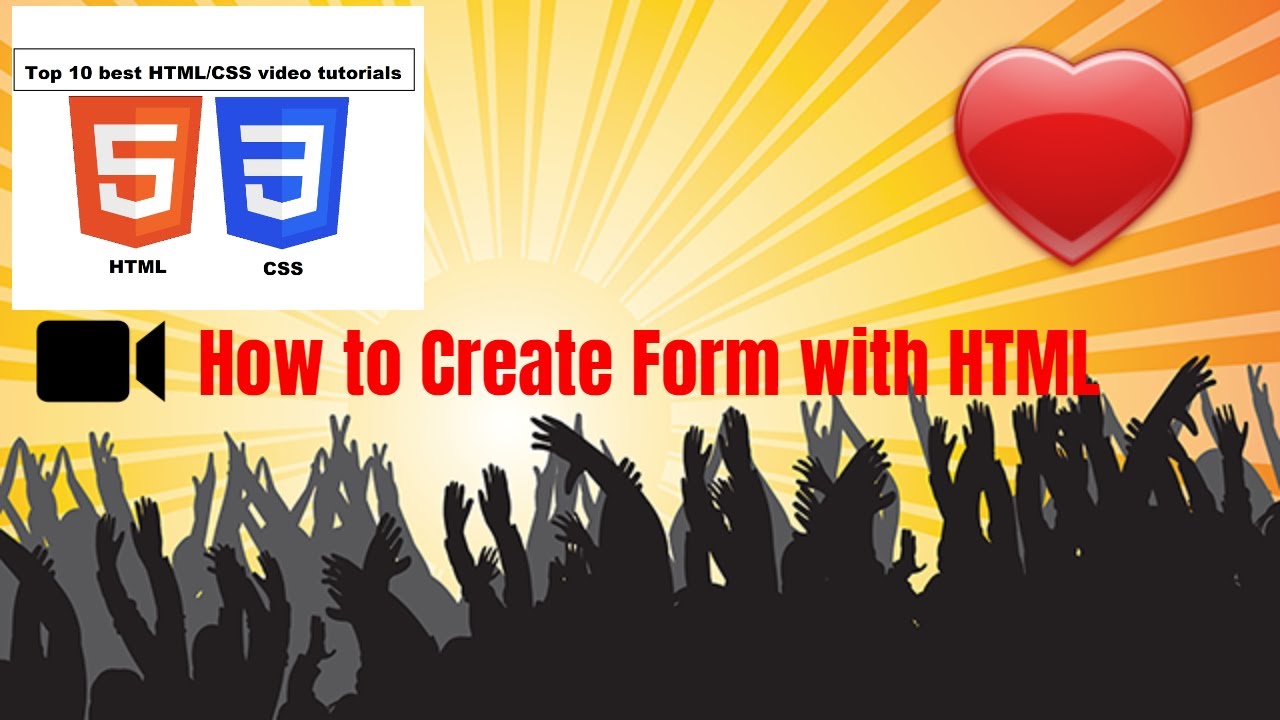 How to create form with HTML Speak Khmer Part 4 - YouTube