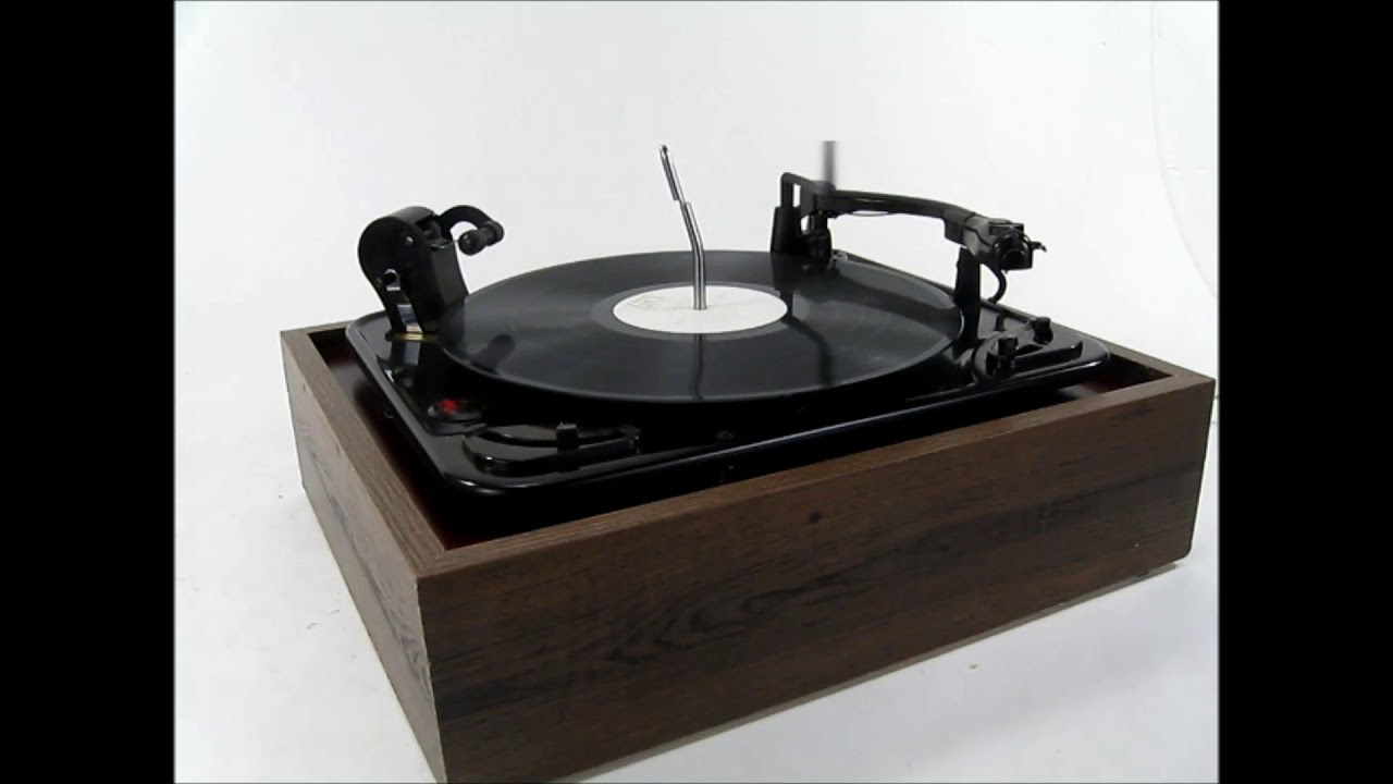 Garrard RC 88/4 Vintage Record Changer In Action - YouTube