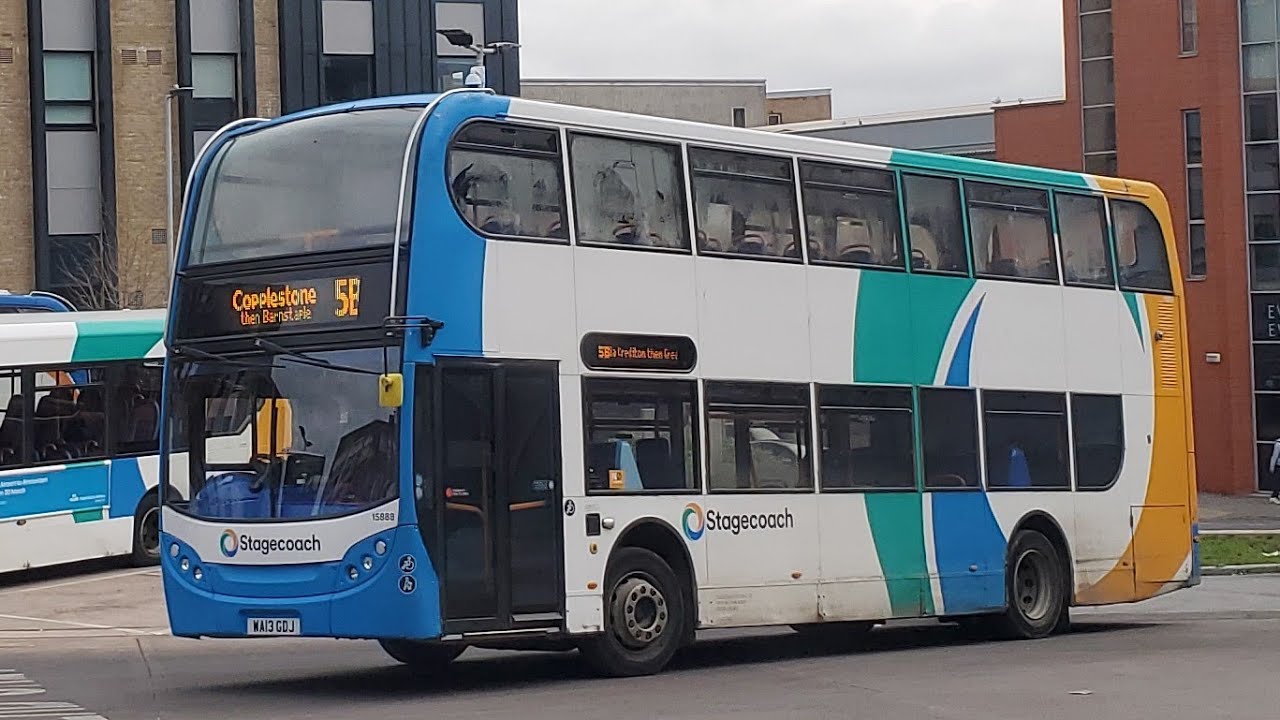Stagecoach South West Route 5B: Exeter to Barnstaple via Copplestone ...