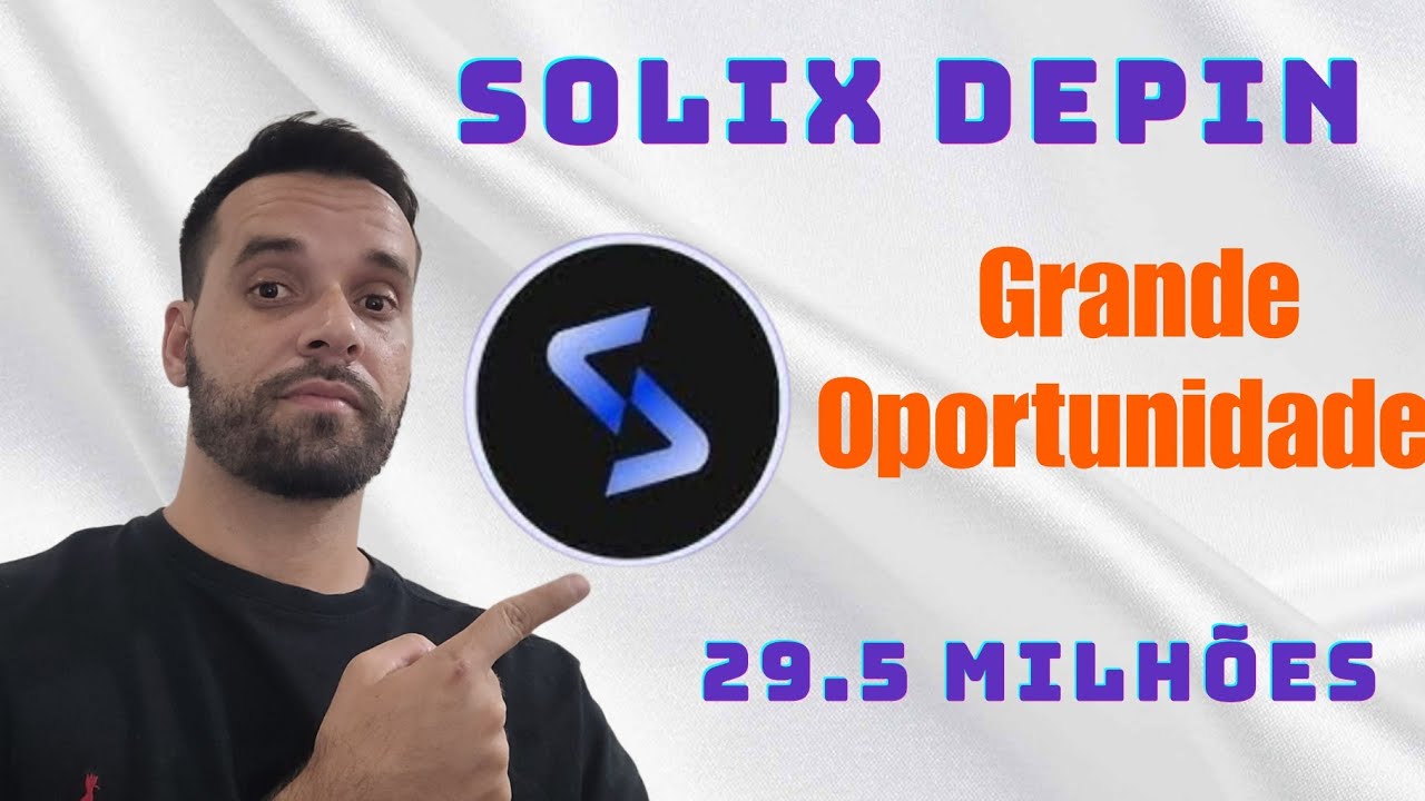 SOLIX DEPIN: Novo airdrop grátis que arrecadou 6x mais que a Grass ...
