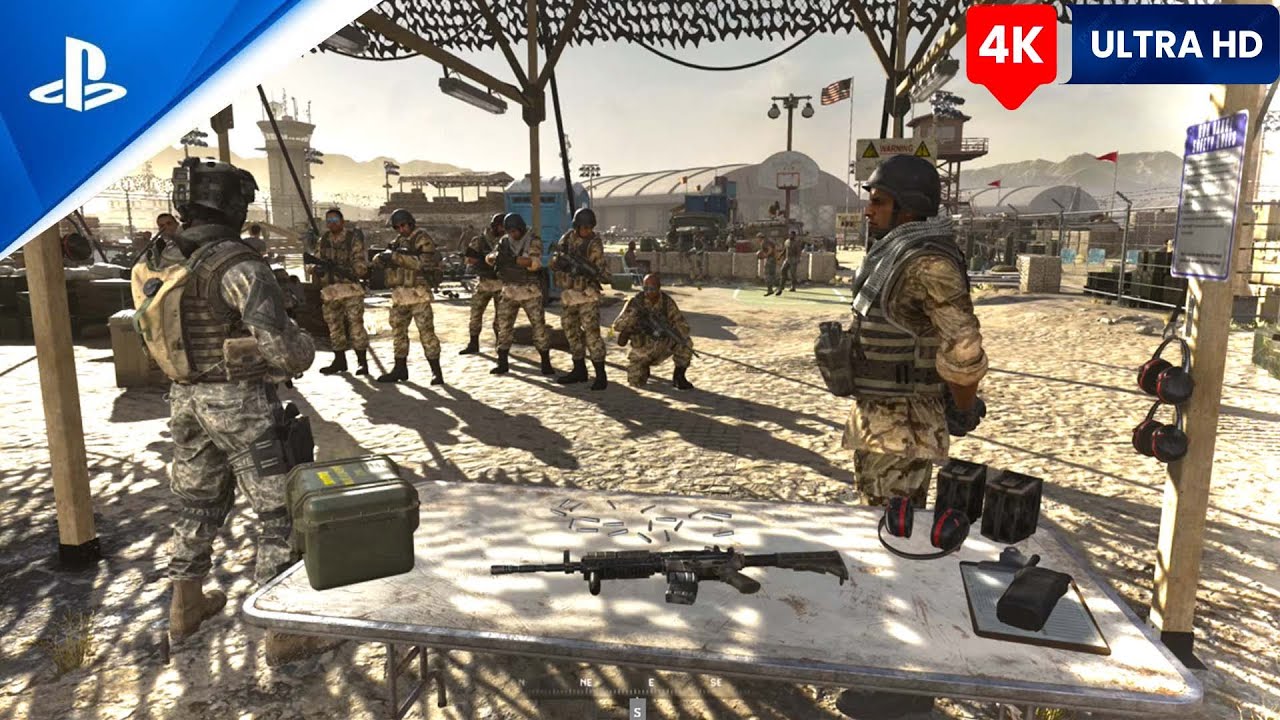 Fire Base Phoenix, Afghanistan | GamePlay 4k PS5 | - (Call of Duty ...