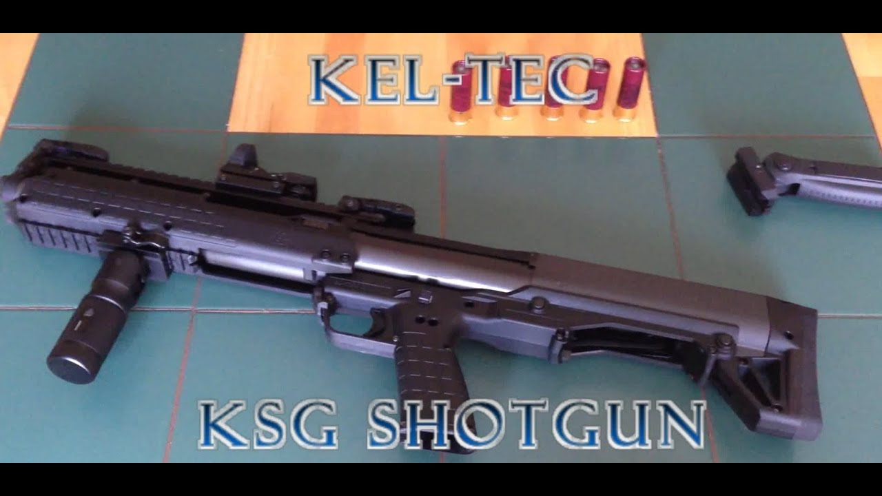 Kel Tec KSG Shotgun Review And Shoot - YouTube