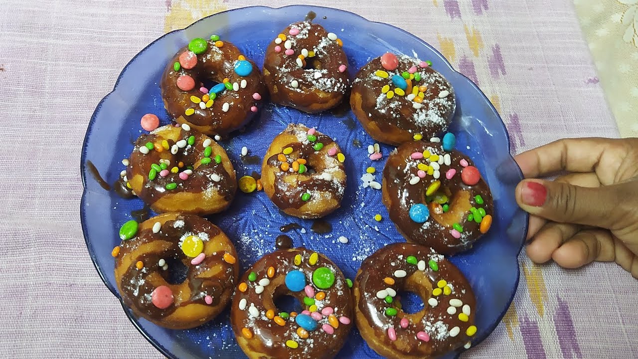 Crispy and creamy Doughnut Recipe - YouTube
