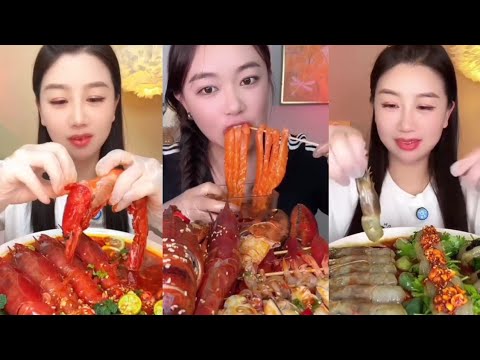 Mukbang raw seafood || mukbang đồ sống tươi ngon || Asmr - YouTube