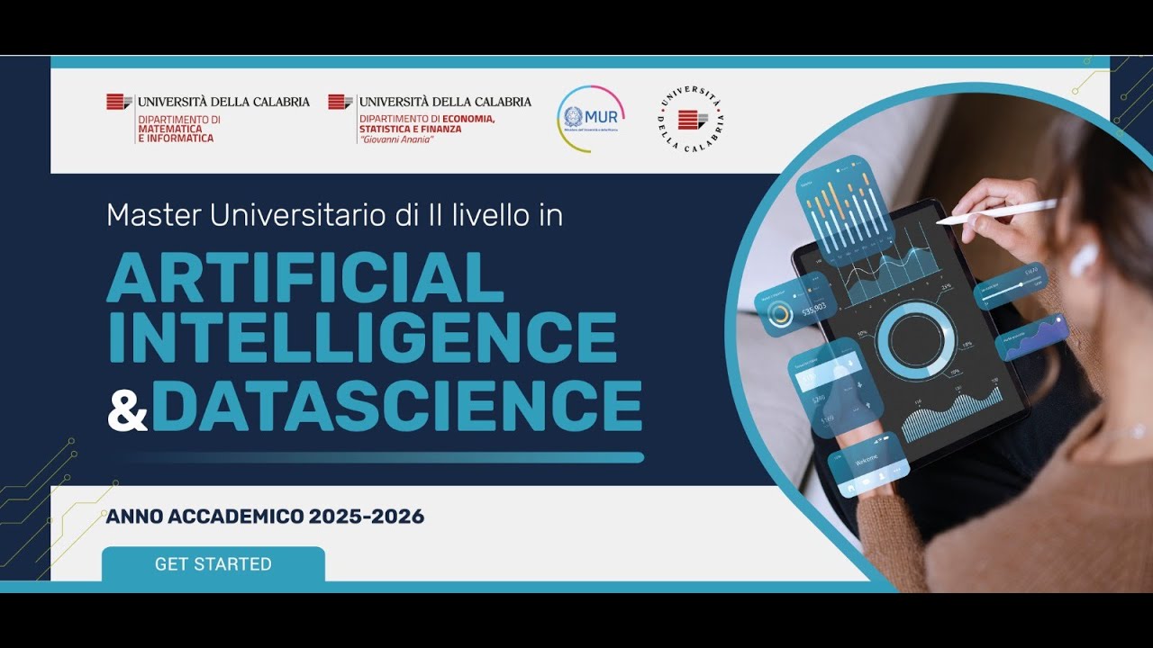 Master Universitario di II Livello AI & DS EVENTO ONLINE - YouTube