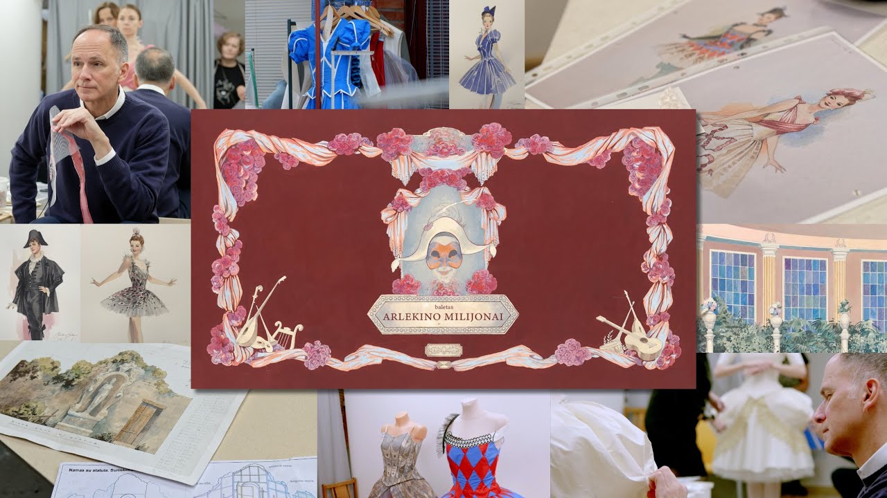 Baletas ARLEKINO MILIJONAI: scenografijos ir kostiumų dailininkas ...