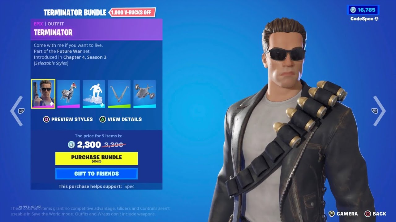*NEW* Terminator Bundle..! (Fortnite Battle Royale) - YouTube