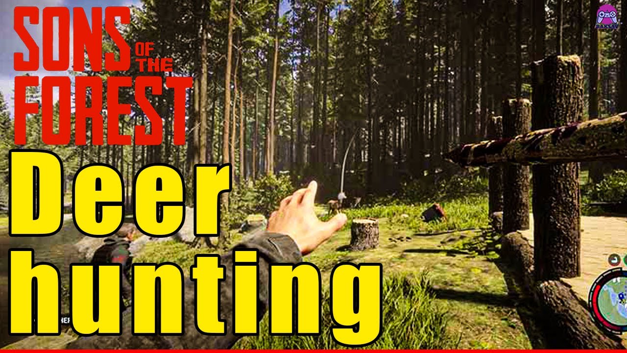Let's Hunt a Deer- Son of the Forest Gameplay | Deer hunting Gameplay ...