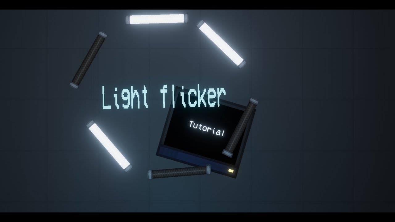 People Playground Light flicker tutorial - YouTube