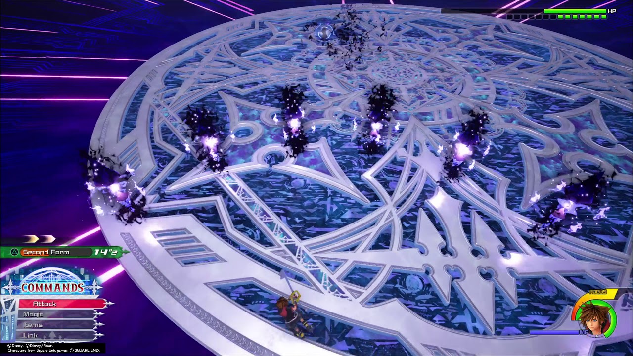 KINGDOM HEARTS III - Data Riku(No Damage - Level 1 Critical ...