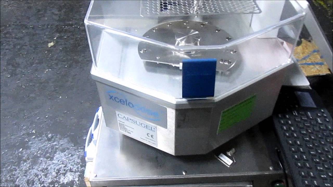 FEC# 49733 - Capsugel Xcelodose 120 Capsule Filler - YouTube