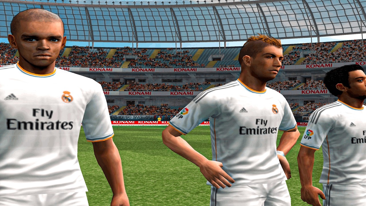 FC Barcelona VS Real Madrid - Pro Evolution Soccer 2014 PES (2K60FPS ...