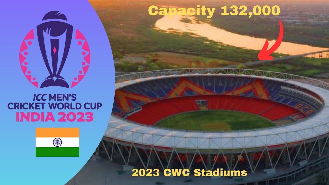 ICC Cricket World Cup 2023 Stadiums - YouTube