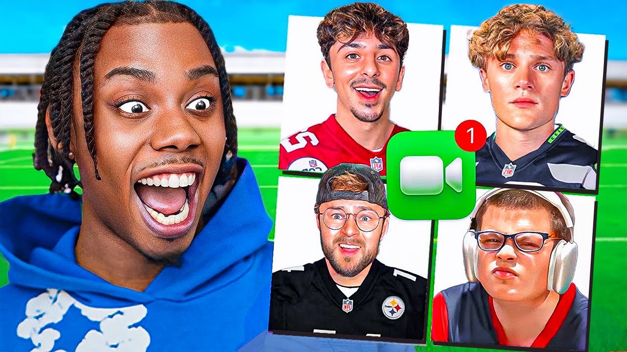 I FACETIMED YouTubers to BUILD my Madden Team! - YouTube