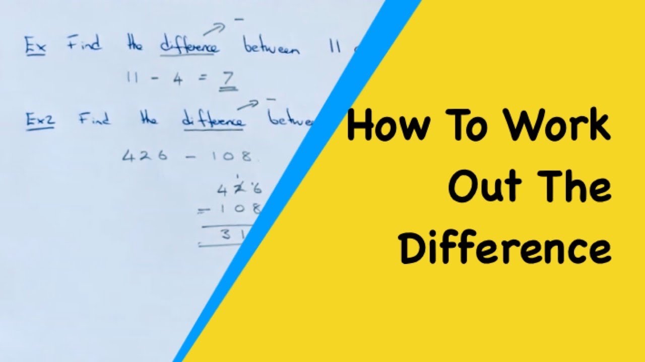 How To Work Out The Difference Between 2 Integers Whole Numbers YouTube how-to-work-out-the-difference-between-2-integers-whole-numbers-youtube