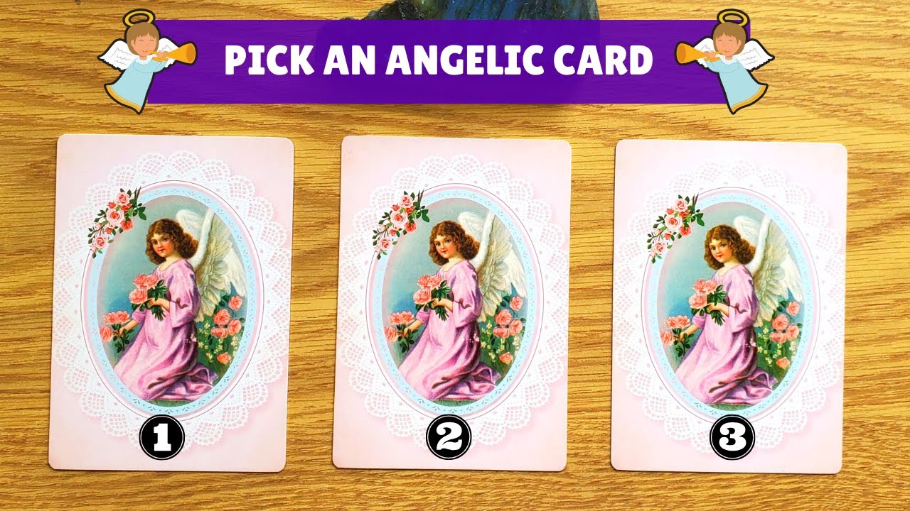 👼PICK AN ANGELIC CARD👼What's To Do For The Upcoming Month - YouTube