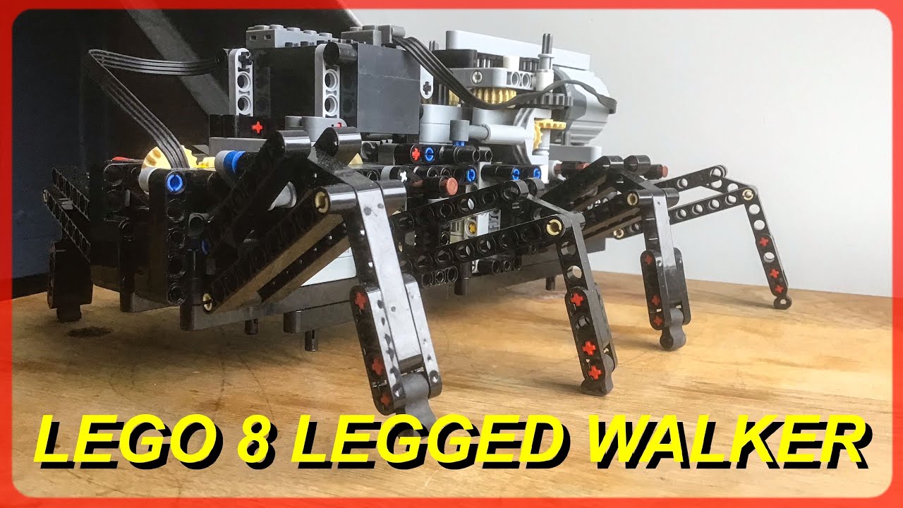 LEGO Technic 8 Legged Walker - YouTube
