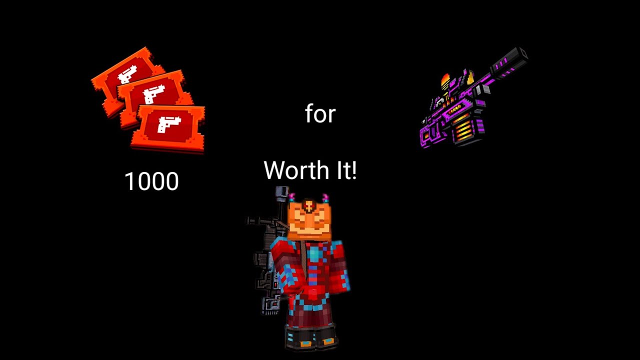 I Spent 1000 Tickets On Digital Sunrise.... It Was Worth It! (Pixel Gun ...