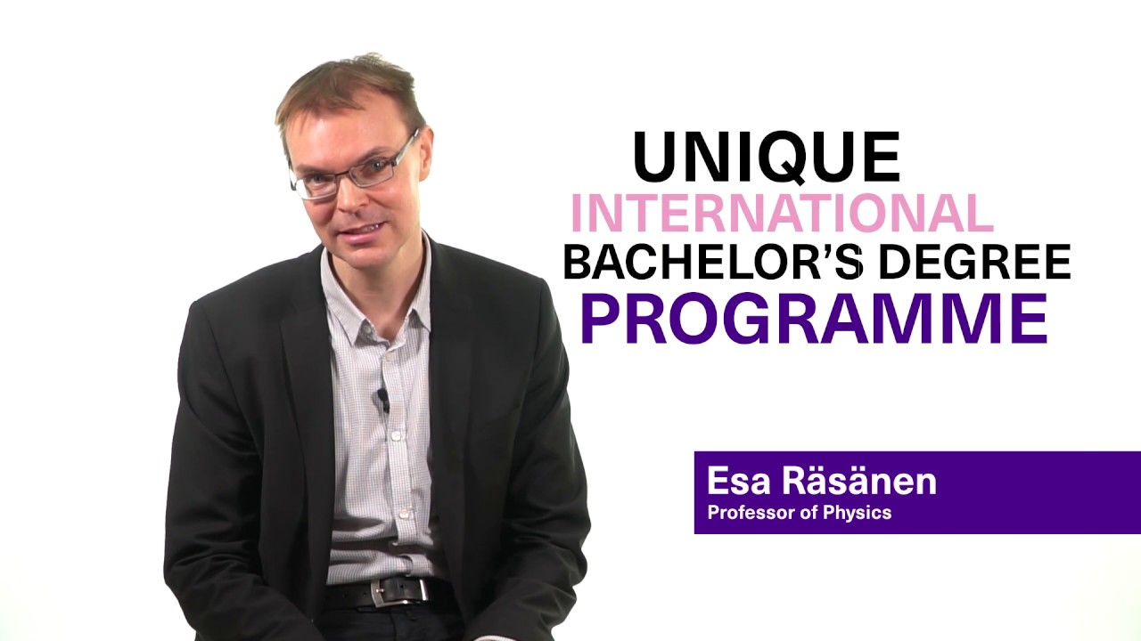 International Bachelor's Degree Programme in Science and Engineering ...