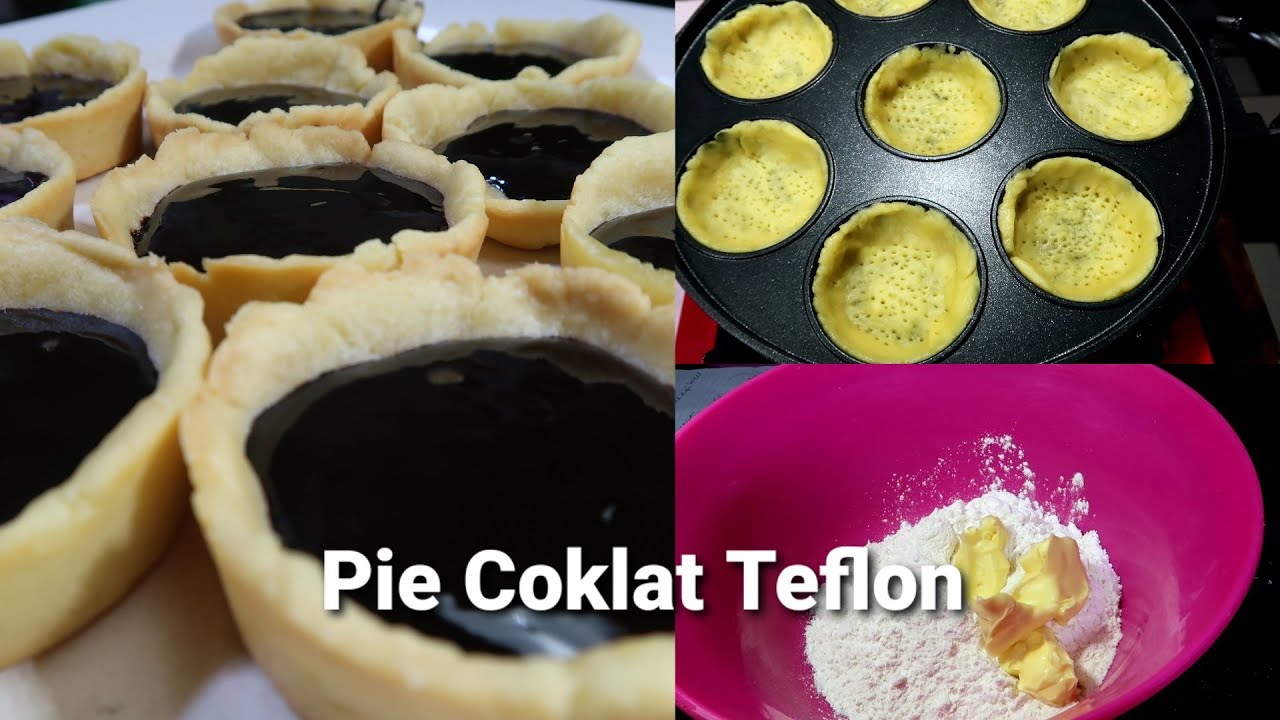 Pie Coklat Teflon Enak Simple - YouTube