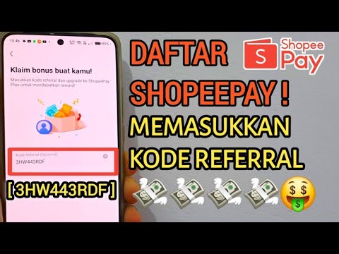 Cara Daftar Shopeepay Pakai Kode Referral 2025 - YouTube