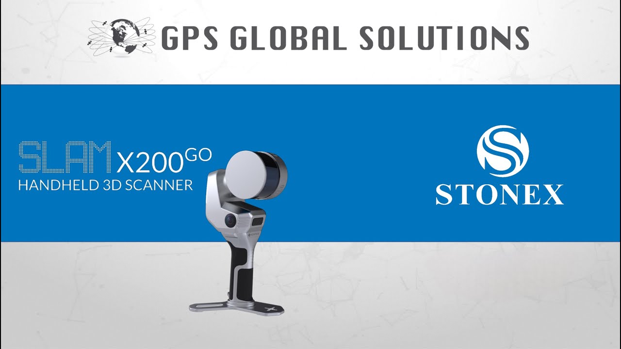 Stonex x200go SLAM 3D SCANNER - YouTube
