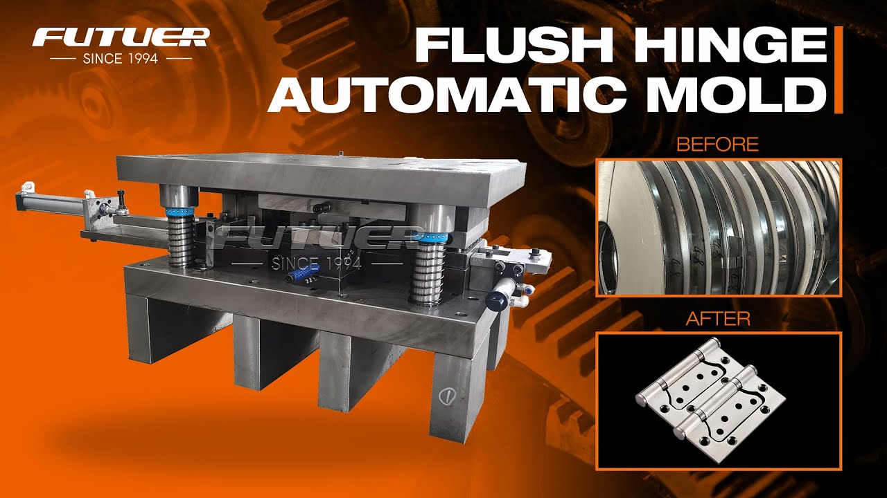 Flush Hinge Automatic Mold,realize automatic punching, cutting, pre ...