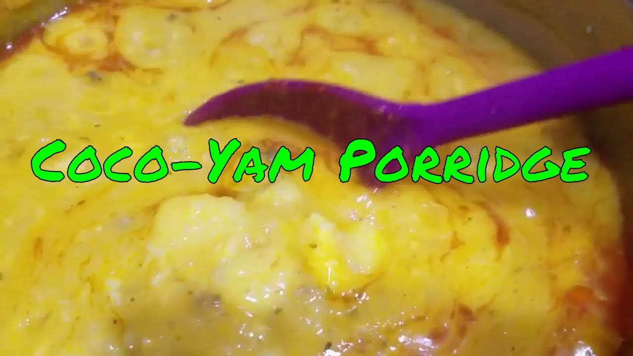 How to Make Cocoyam Porridge | Malanga | Mpotompoto - YouTube