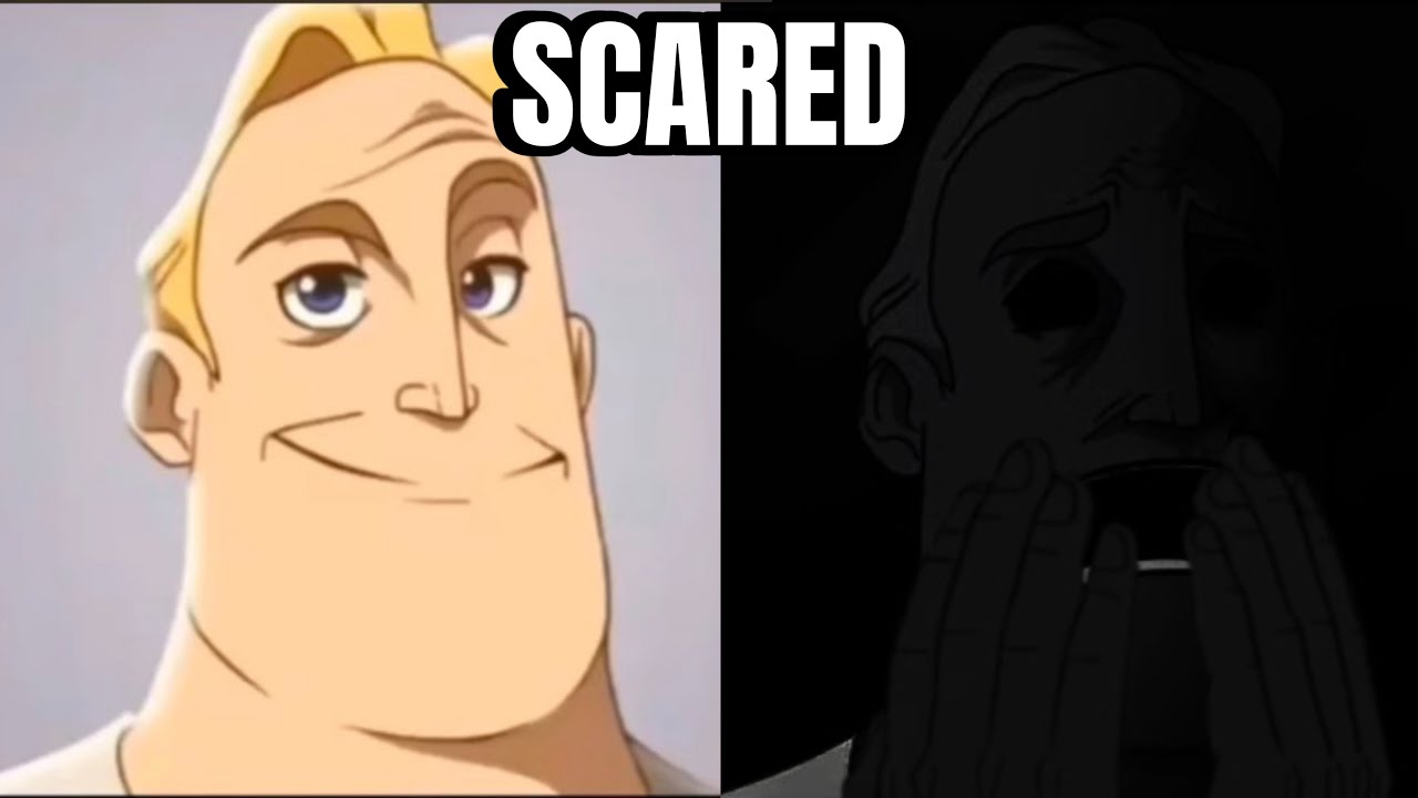 Mr. Incredible Becoming Scared Animated - YouTube