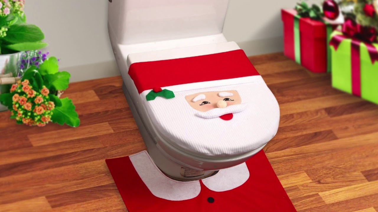 HOLIDAY BATHCESSITY - Toilet Santa - YouTube