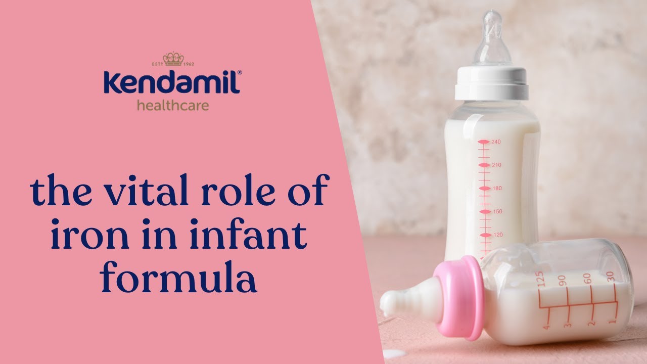 Kendamil guides: why is iron added to infant milk formula? - YouTube
