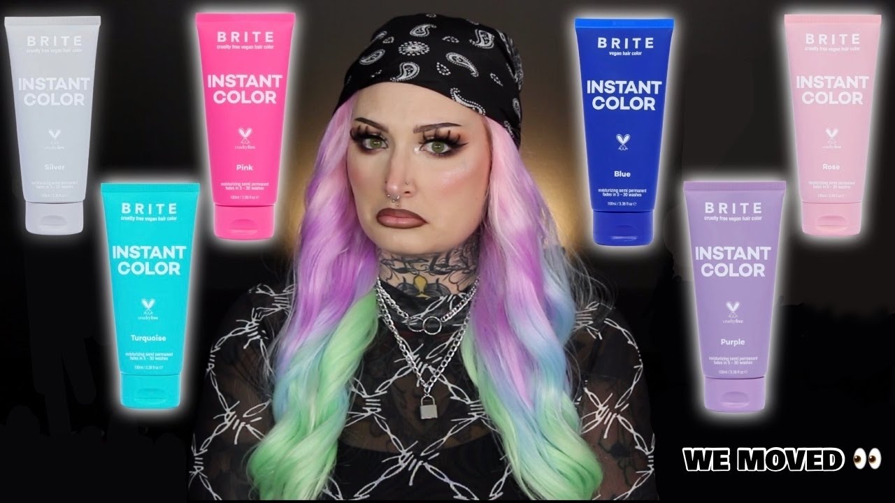 BRITE HAIR DYE! - YouTube
