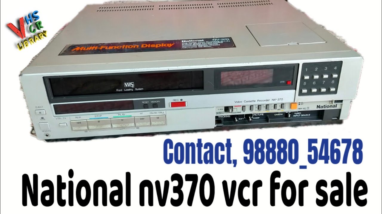National nv370 vcr for sale - YouTube