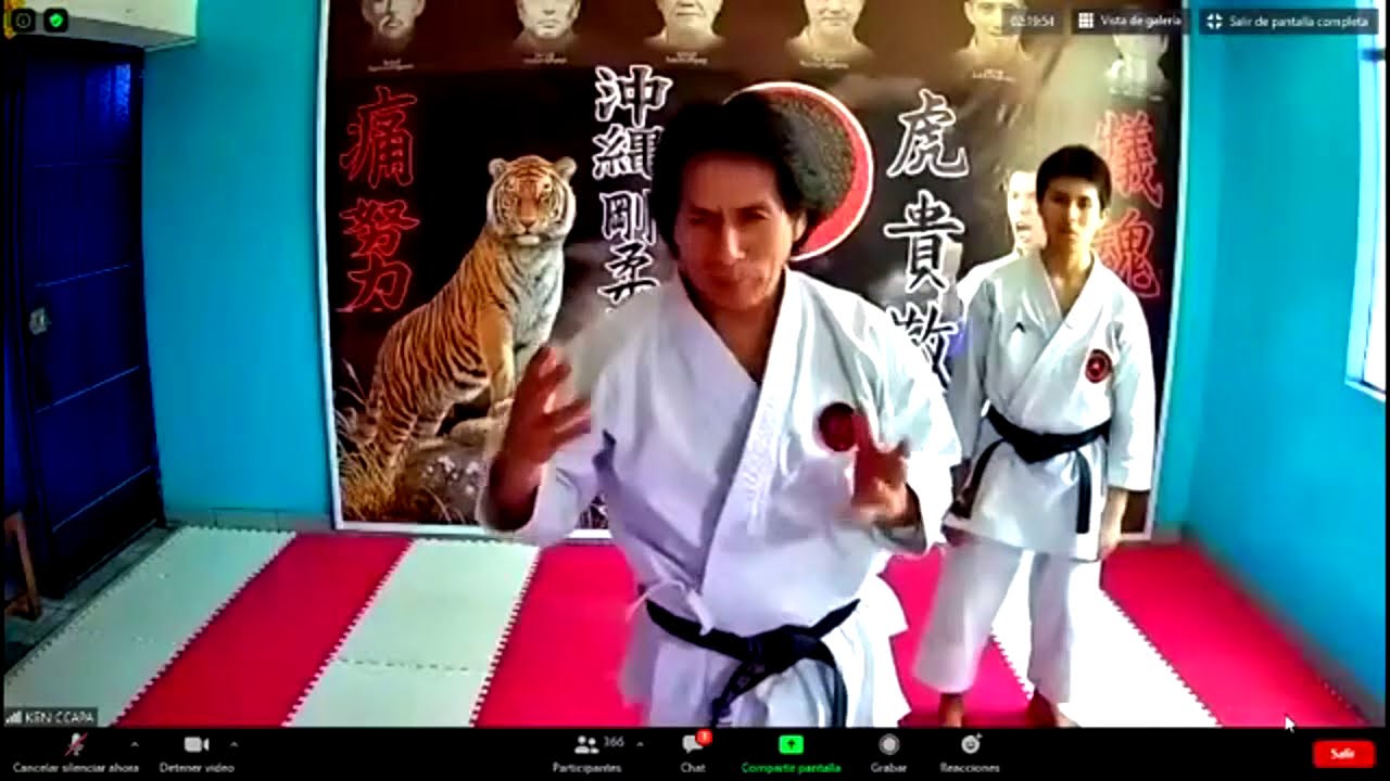 Sensei Ken Ccapa- Curso Goju Ryu - GEKI SADAI NI - YouTube