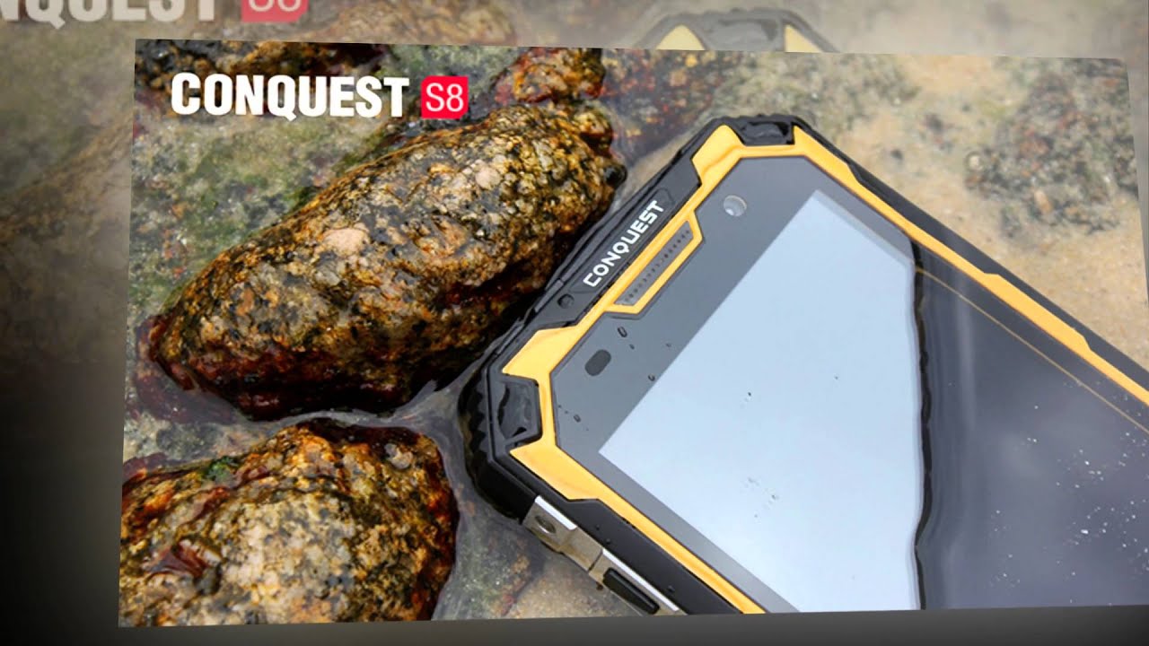 Conquest S8 Pro 3GB RAM Rugged Smartphone 2016 - YouTube