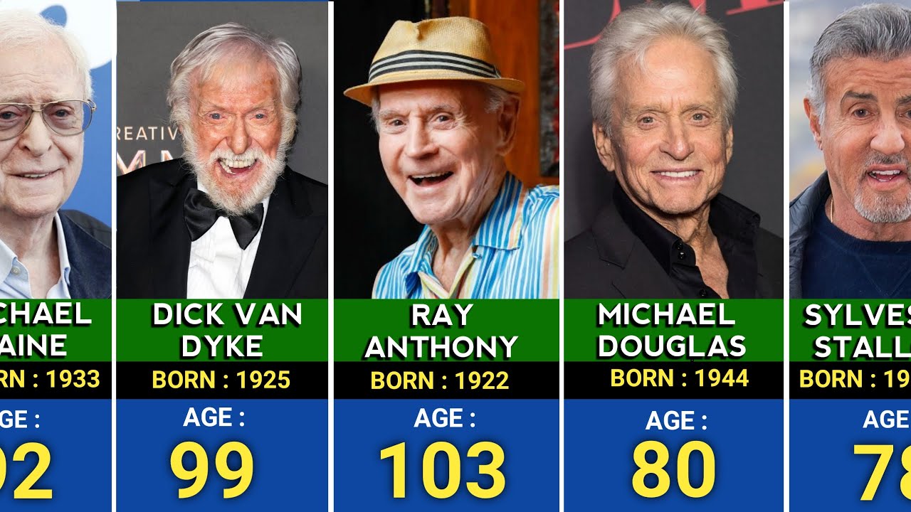 Age Of Famous Senior Hollywood Actors In 2025 - YouTube