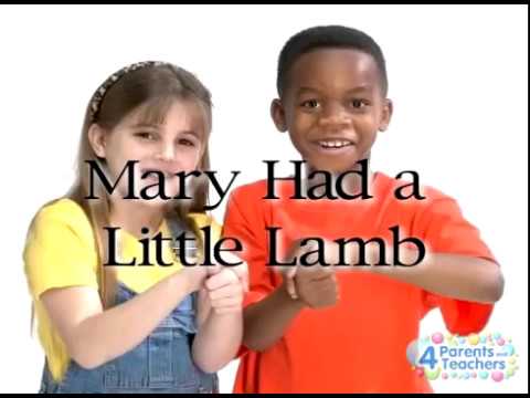 Mary Had a Little Lamb Song | Nursery Rhyme | ASL Kids Song - YouTube