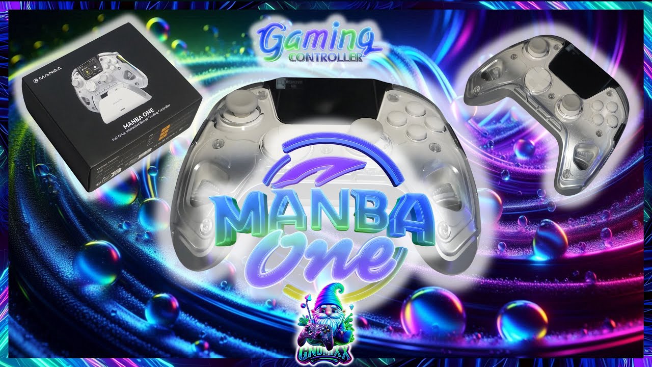 Manba One V2 Wireless Gaming Controller ausgepackt & angesehen - YouTube