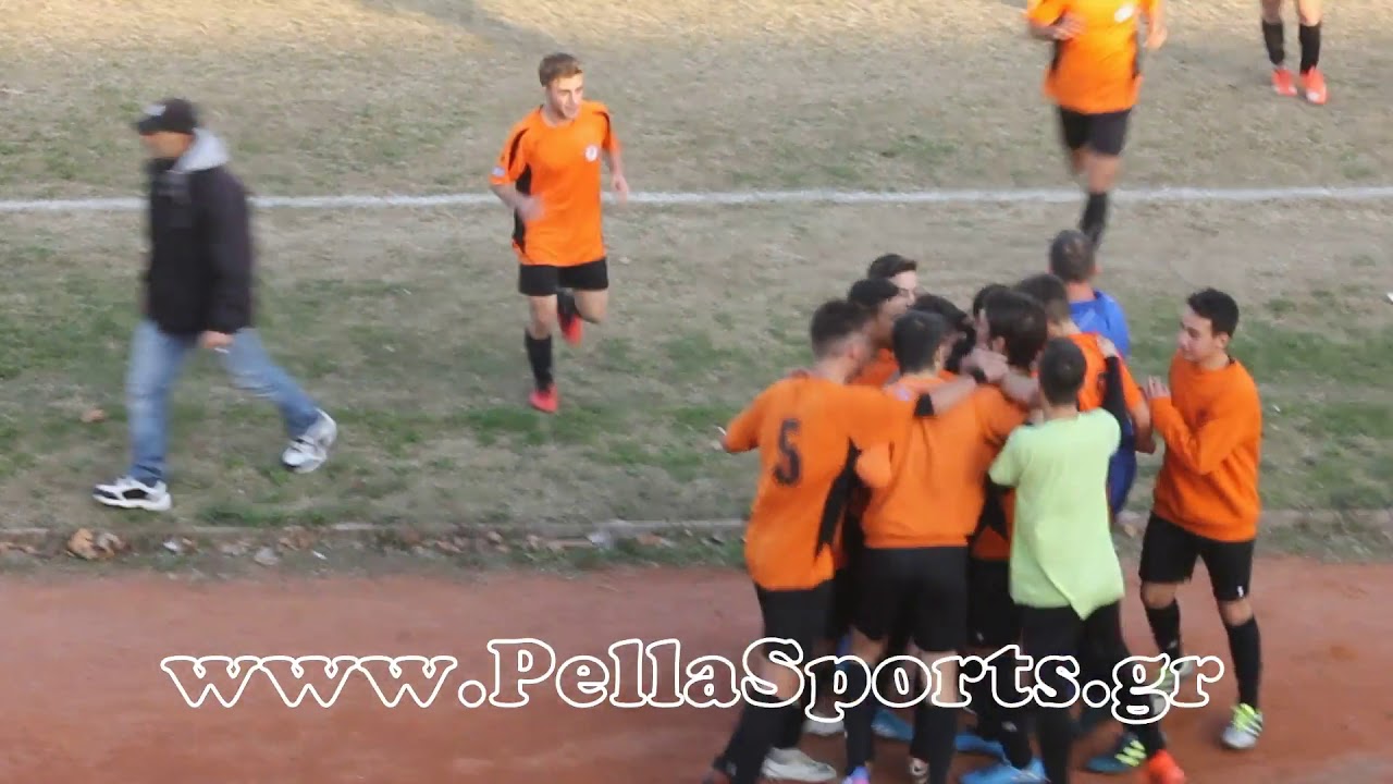 Ποντιακή Νεολαία Κρ.Βρύσης - Νίκη Αξού 2-3 | www.PellaSports.gr - YouTube