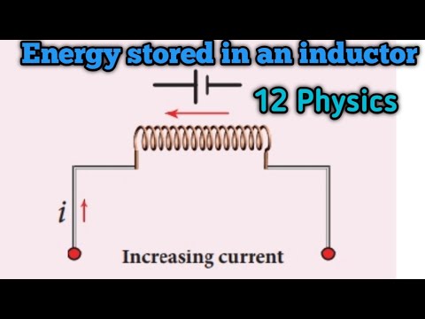 Energy stored in an inductor | 12 Physics | Ln.4 EM induction & AC ...