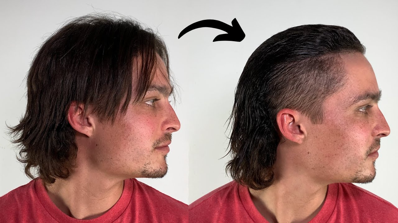 *MUST WATCH* Slick Mullet Haircut - YouTube
