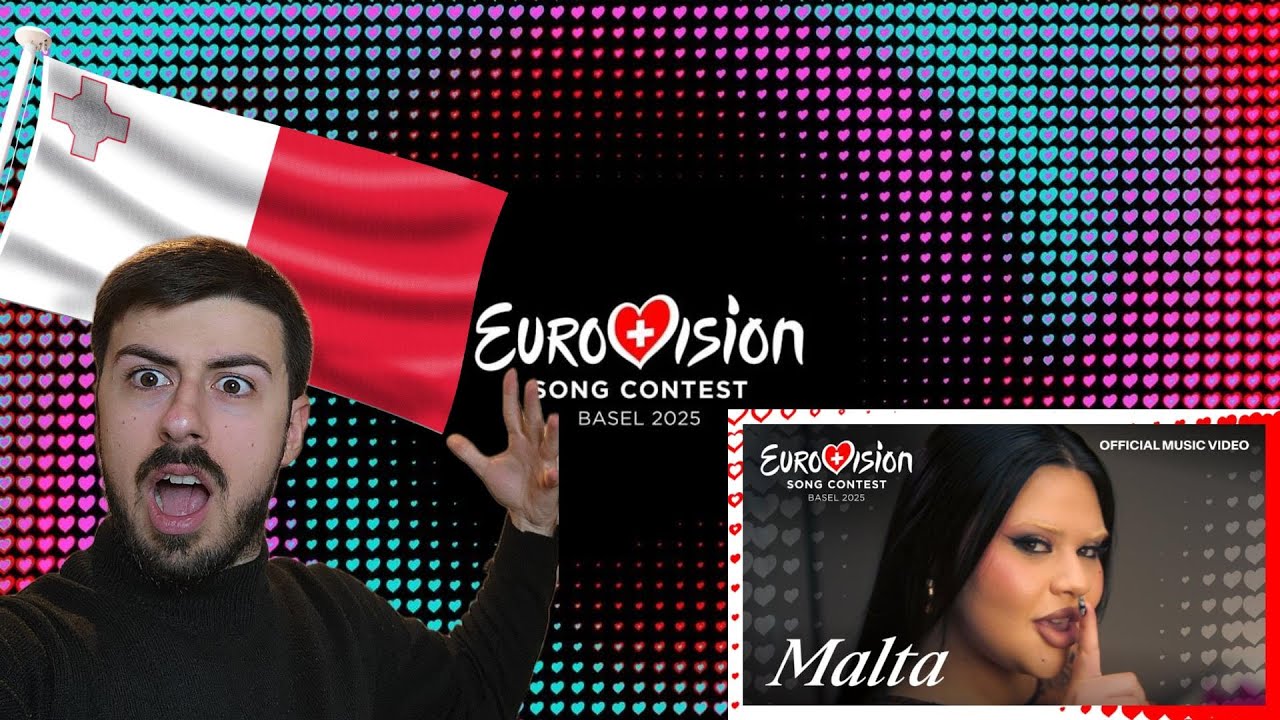 EUROVISION 2025 MALTA REACTION | MIRIANA CONTE - SERVING (OFFICIAL VIDEO) - YouTube