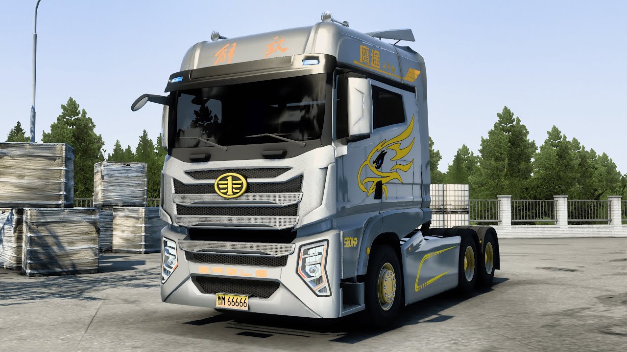 ETS 2 1.46 | FAW Eagle First Class Truck MOD | ULTRA - YouTube